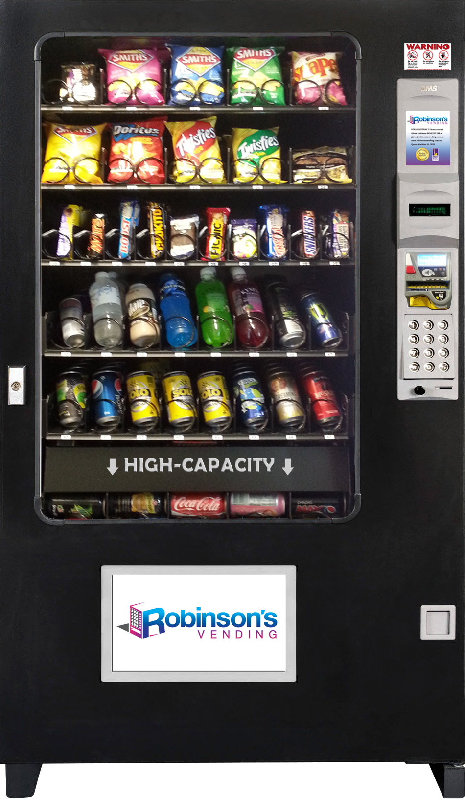 Our Vending Machine Types | Robinson's Vending
