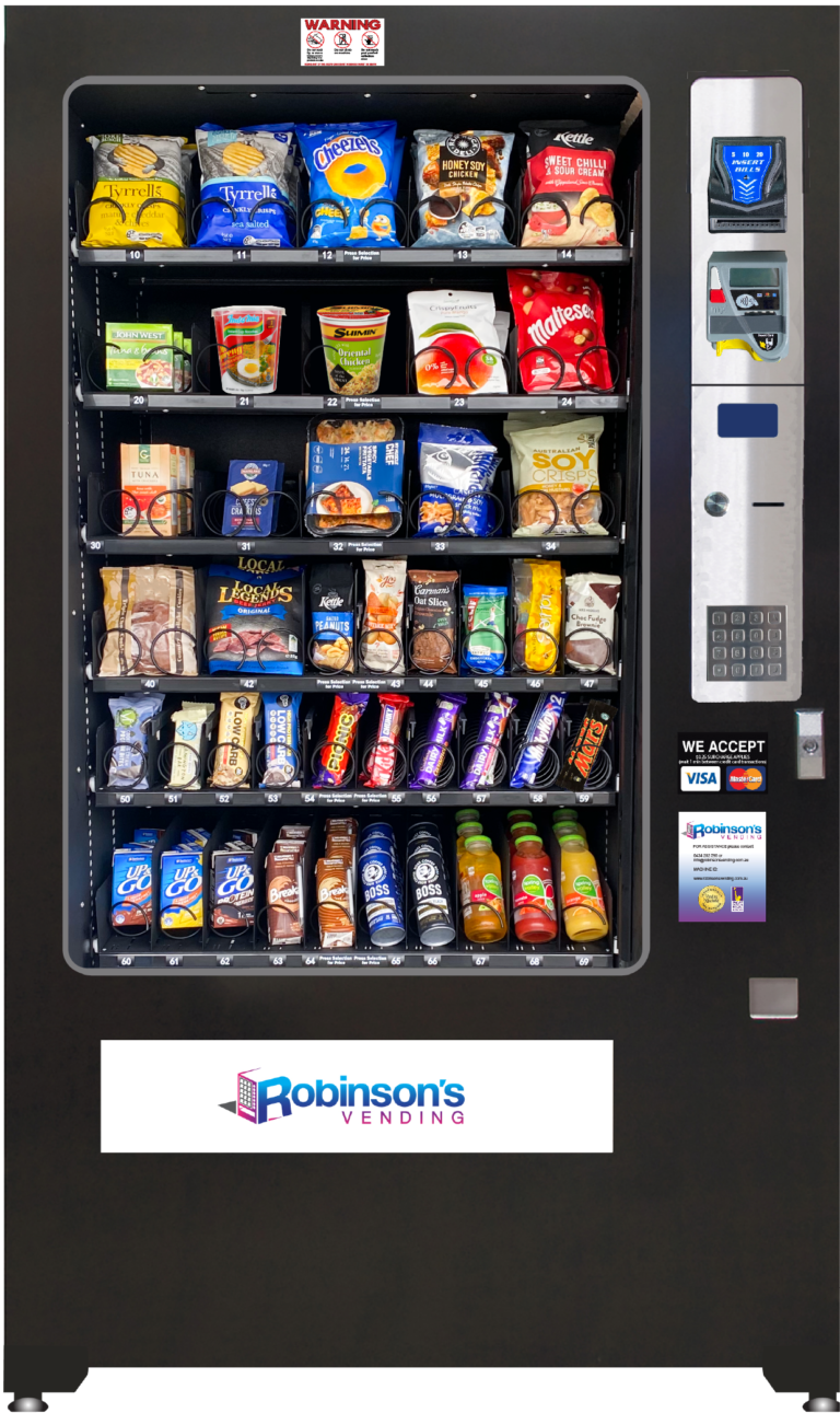 Our Vending Machine Types | Robinson's Vending